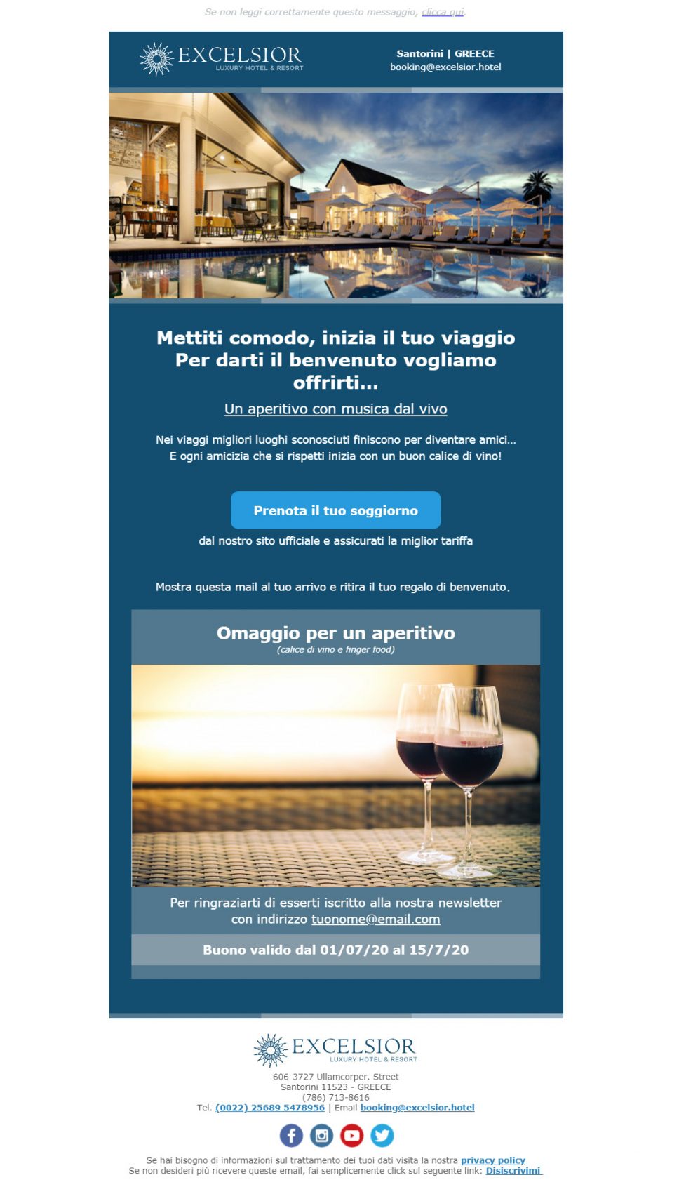 Email marketing per hotel e turismo: 6 strategie vincenti