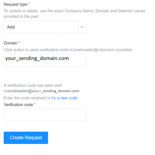 Set Yahoo complaint feedback loop - Emailchef
