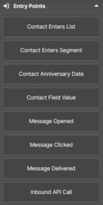 Automation Flow Entry Points